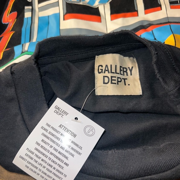 Gallery Dept | Shirts | Gallery Dept Drive Thru Boxy Fit Tee | Poshmark